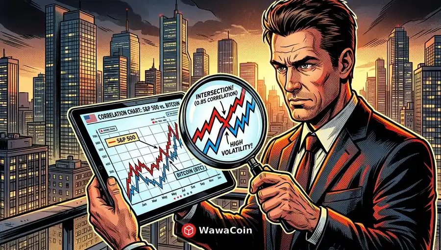 S&P 500 and Bitcoin Correlation Guide 2026 | WawaCoin